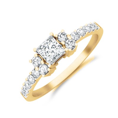 Cheap Diamond Engagement Ring On - JeenJewels